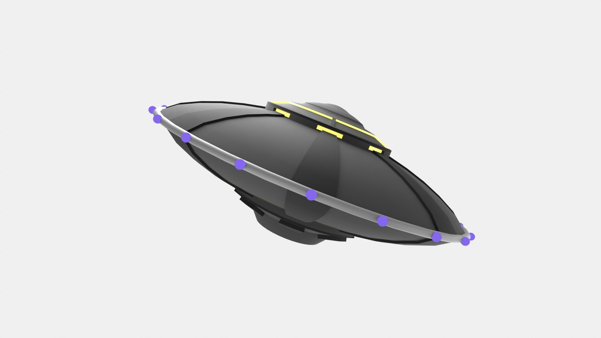3D Ufo 3D Illustration - TurboSquid 2244362
