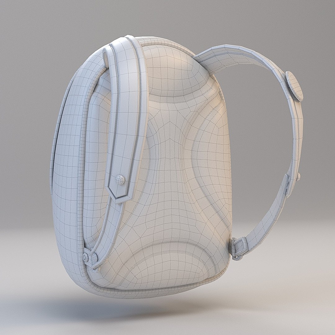 3D cartoon sport backpack - TurboSquid 1516822