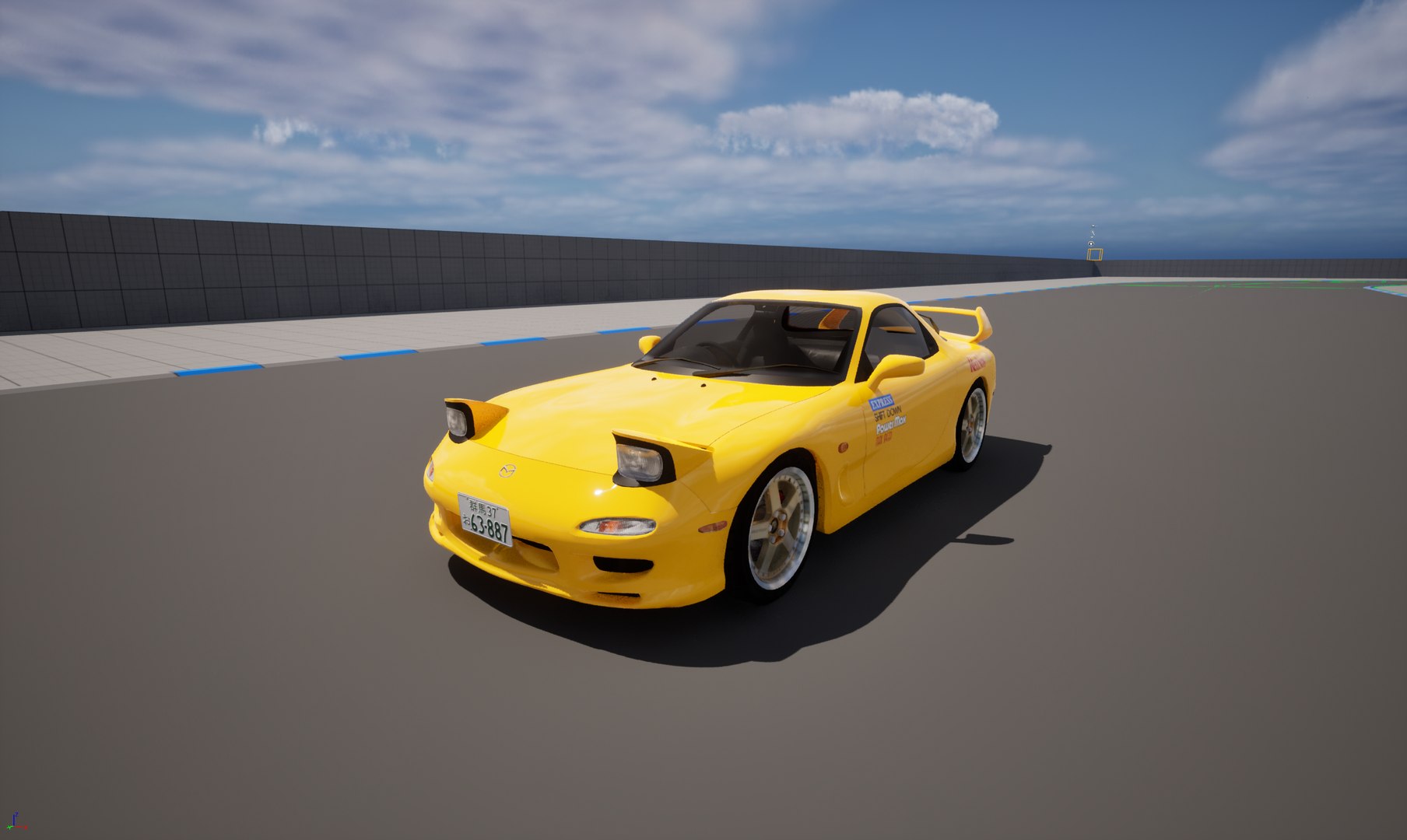 3D Mazda RX7 FD Keisuke Style Model - TurboSquid 2348557