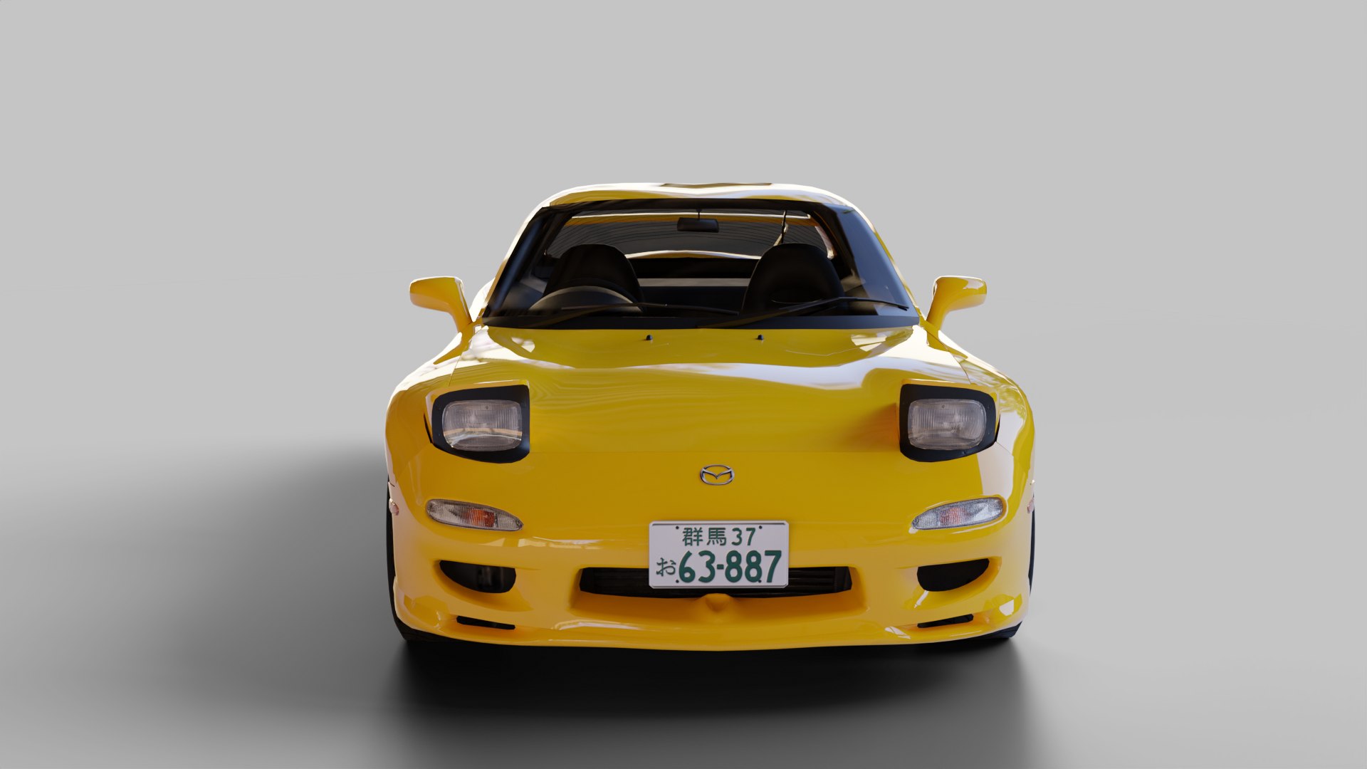 3D Mazda RX7 FD Keisuke Style Model - TurboSquid 2348557