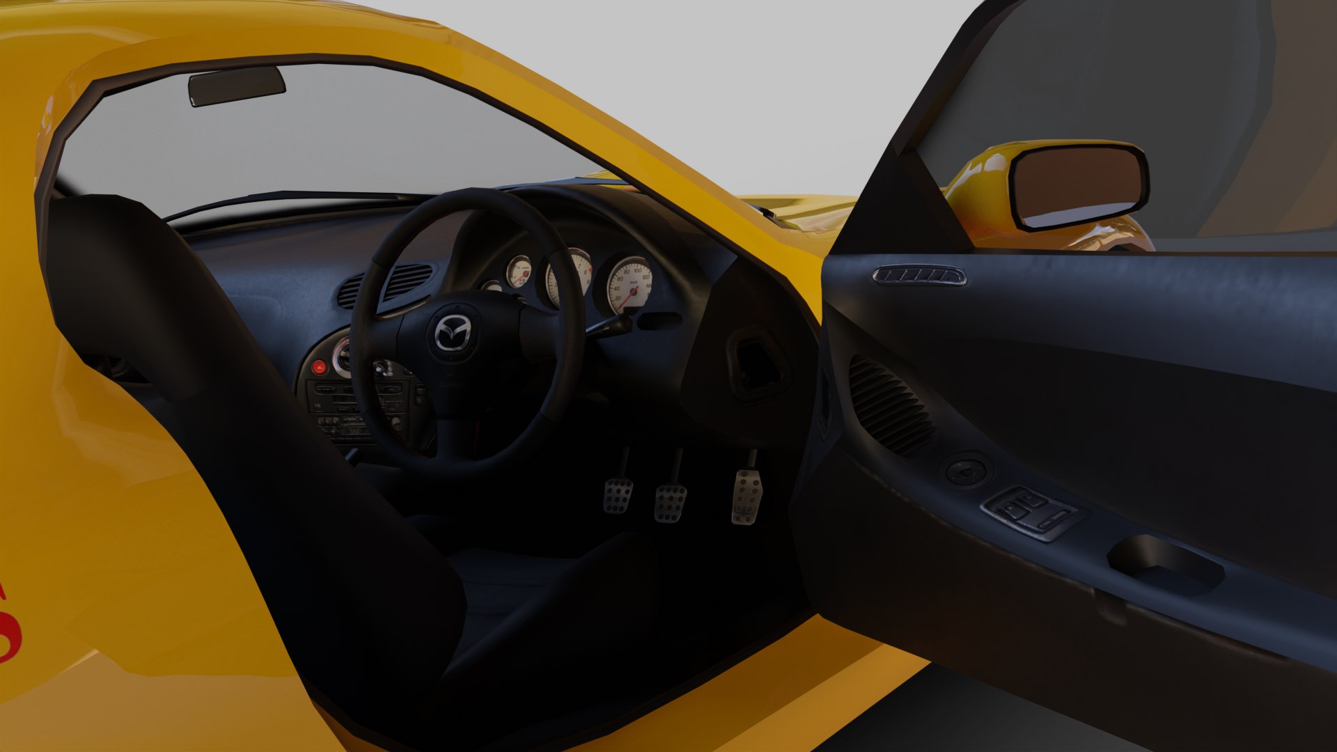 3D Mazda RX7 FD Keisuke Style Model - TurboSquid 2348557