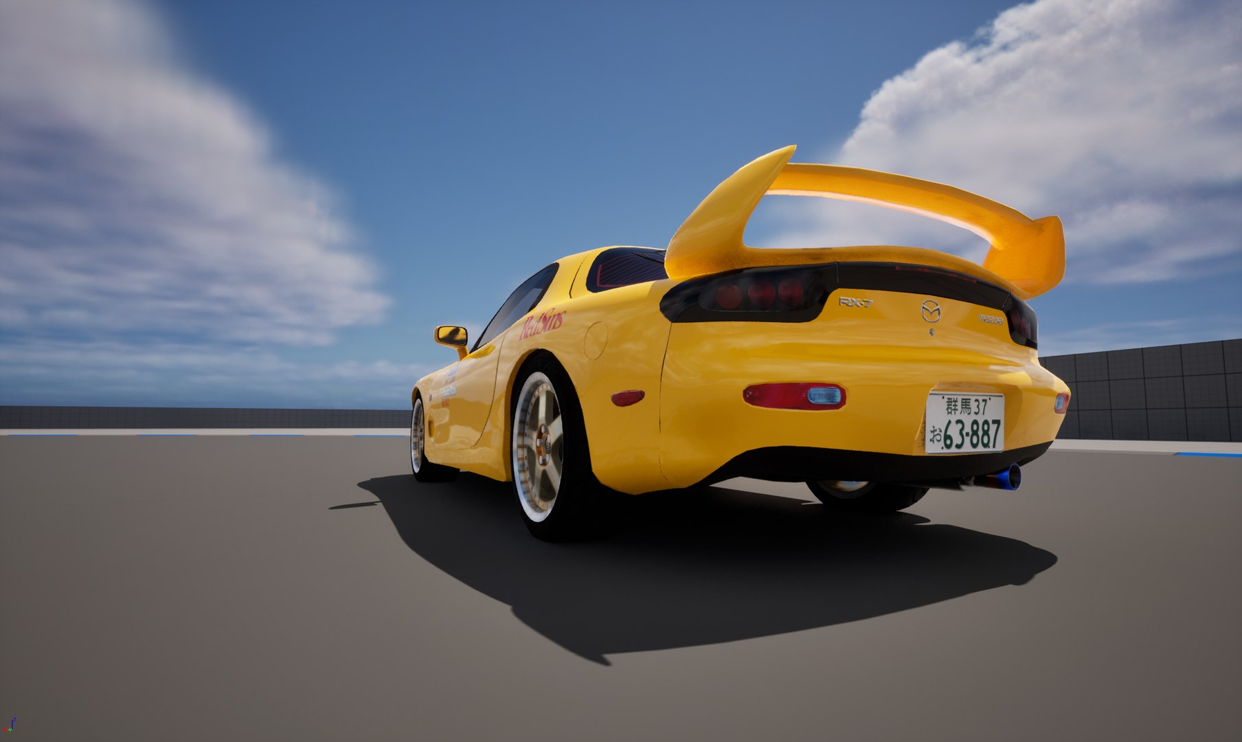 3D Mazda RX7 FD Keisuke Style Model - TurboSquid 2348557