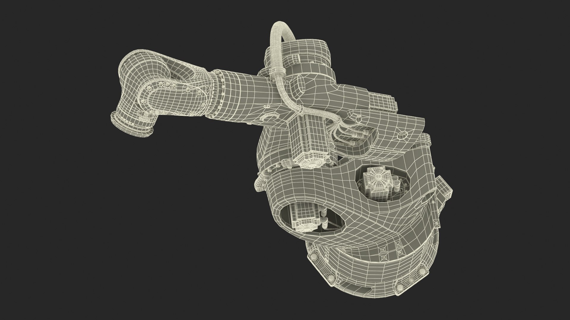 KUKA KR 500 FORTEC Industrial Robot Arm Rigged For Maya 3D - TurboSquid 2393378