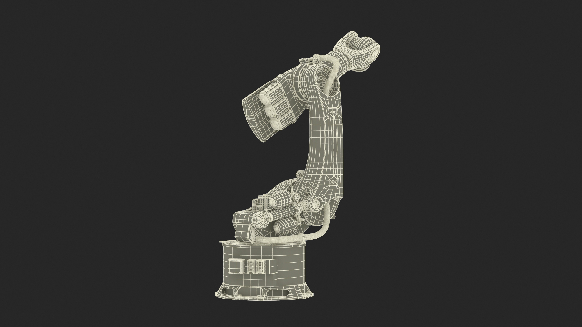KUKA KR 500 FORTEC Industrial Robot Arm Rigged For Maya 3D - TurboSquid ...