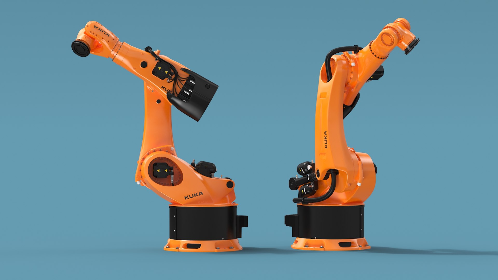 KUKA KR 500 FORTEC Industrial Robot Arm Rigged For Maya 3D - TurboSquid ...