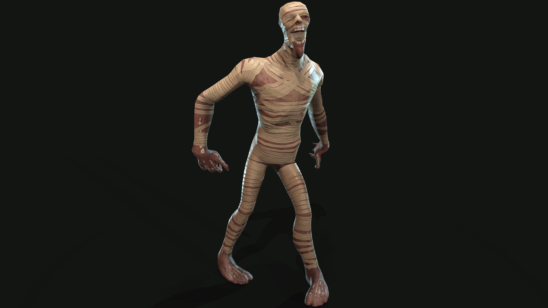 Mummy 3D Model - TurboSquid 1465362