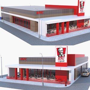 3D KFC Models - Browse & Download Formats - TurboSquid
