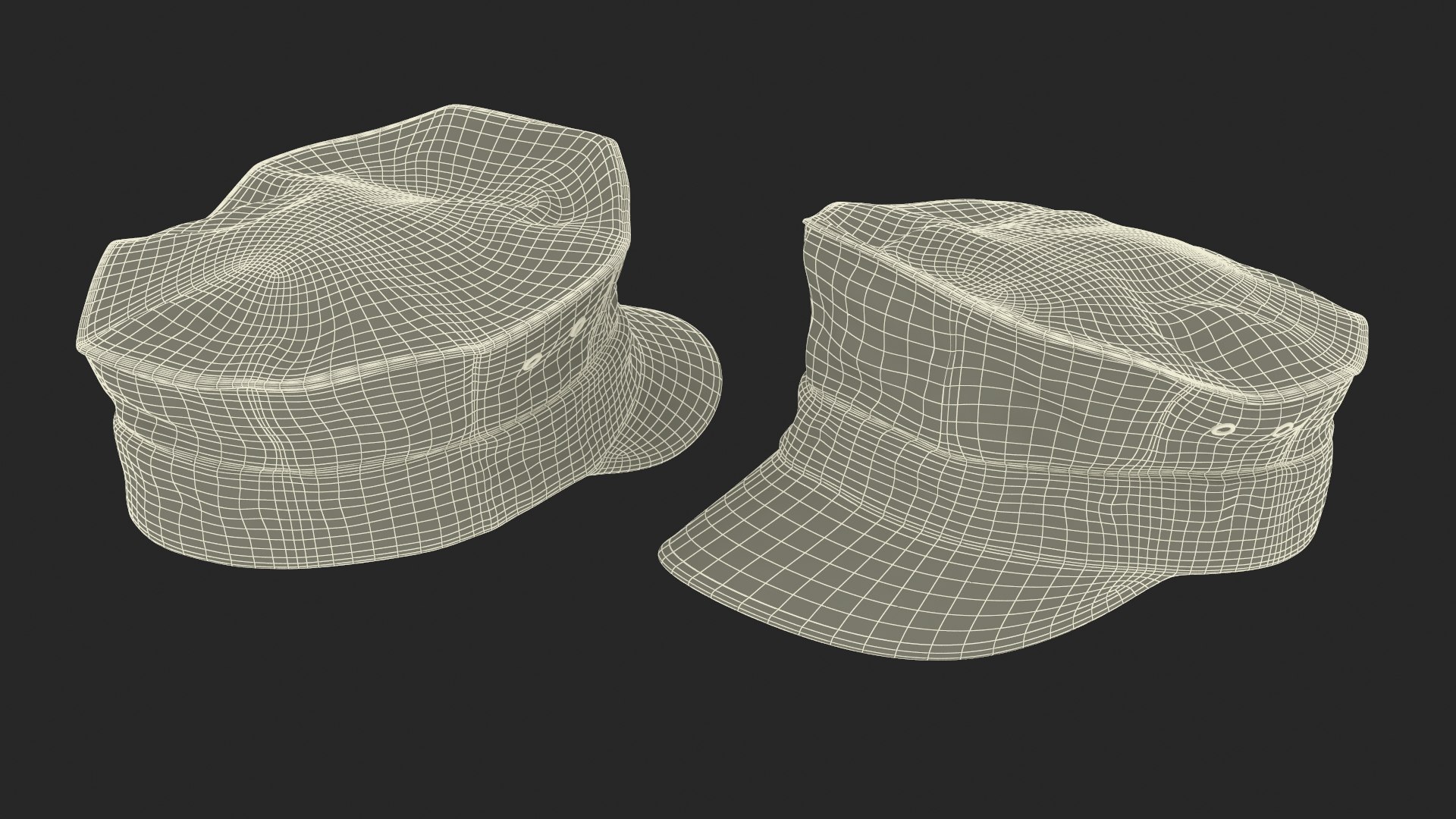 Military Patrol Octagon Cap With Multicam Pattern 3D Model - TurboSquid ...