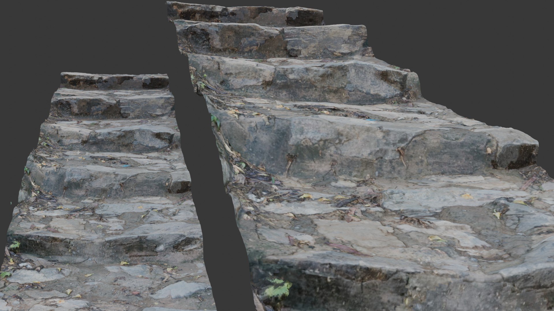 Old Stone Staircase 3D Scan 3D Model - TurboSquid 2395583