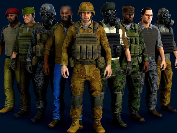 Free Game Character 3D Models for Download | TurboSquid