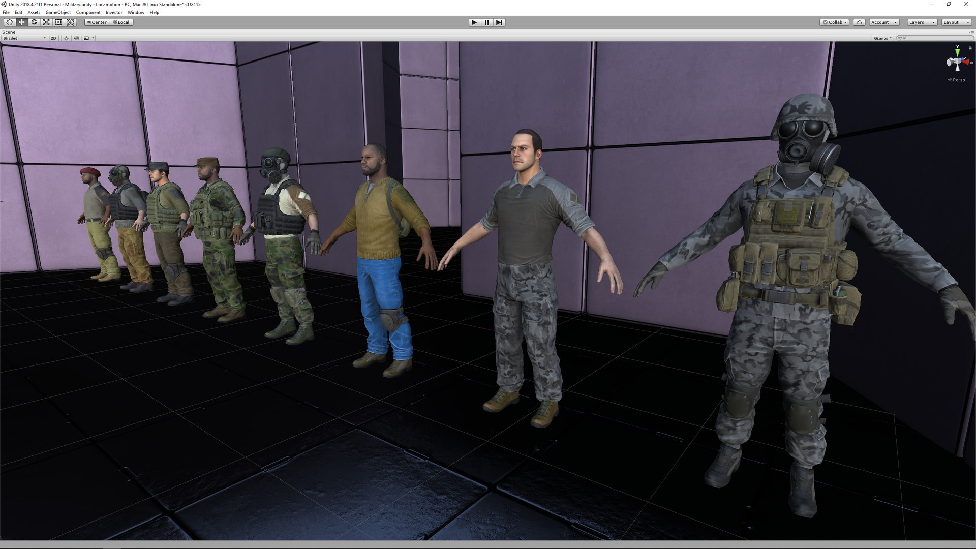 3D Modular Character - TurboSquid 1624791