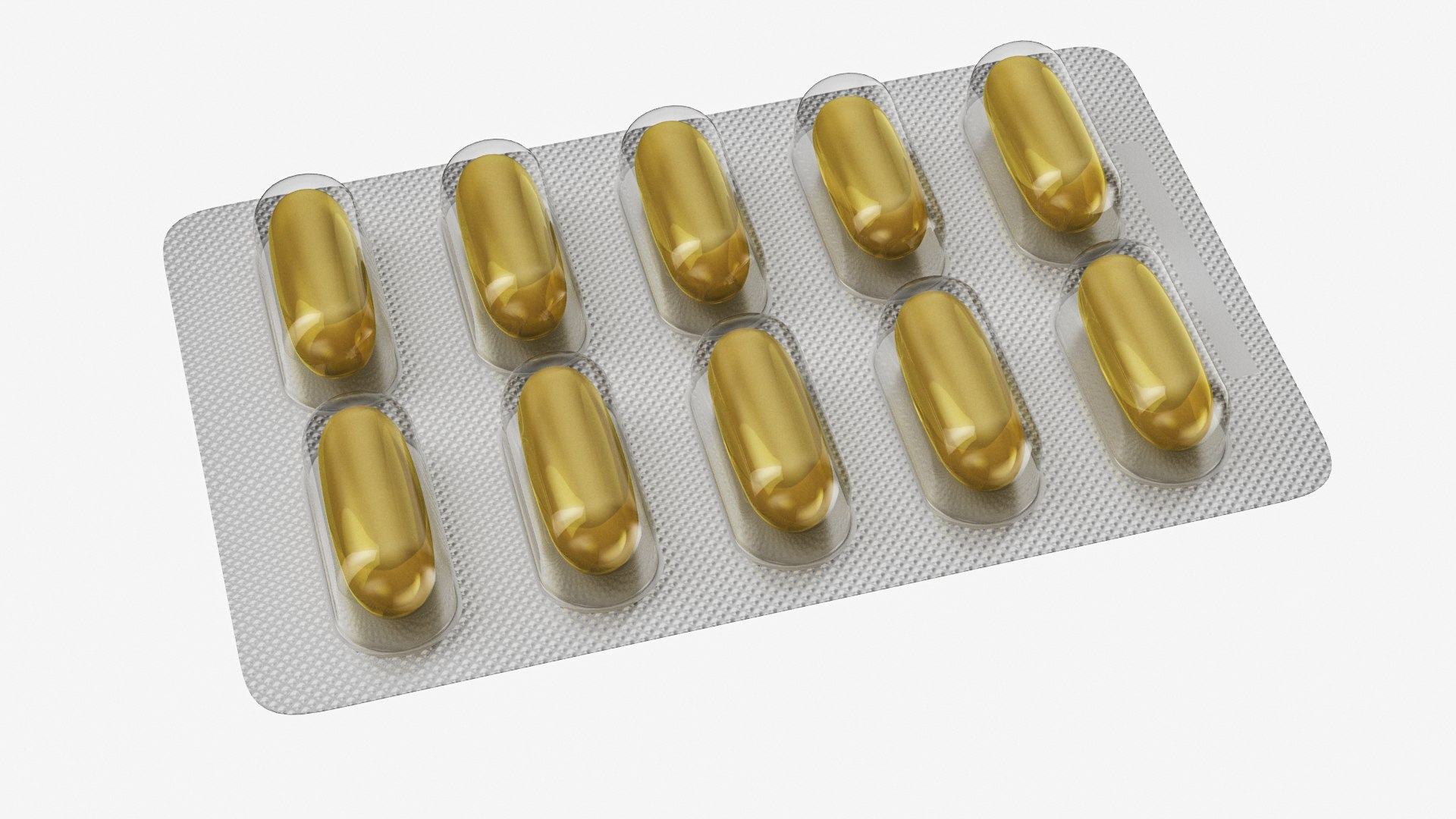 Blister Pills Pack 07 3D - TurboSquid 2165251