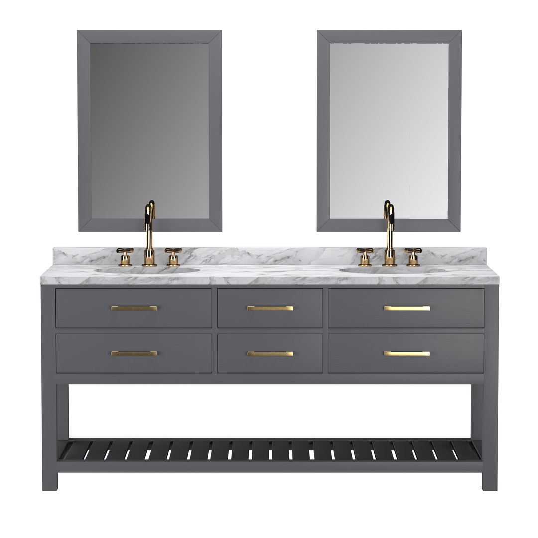 HUTTON DOUBLE WASHSTAND 3D Model - TurboSquid 1898229