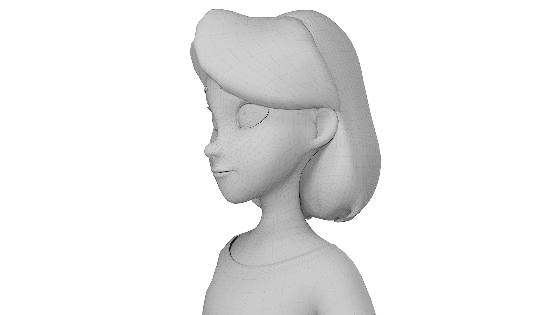 Rigged Cartoon Character - Mother Model - TurboSquid 2071848
