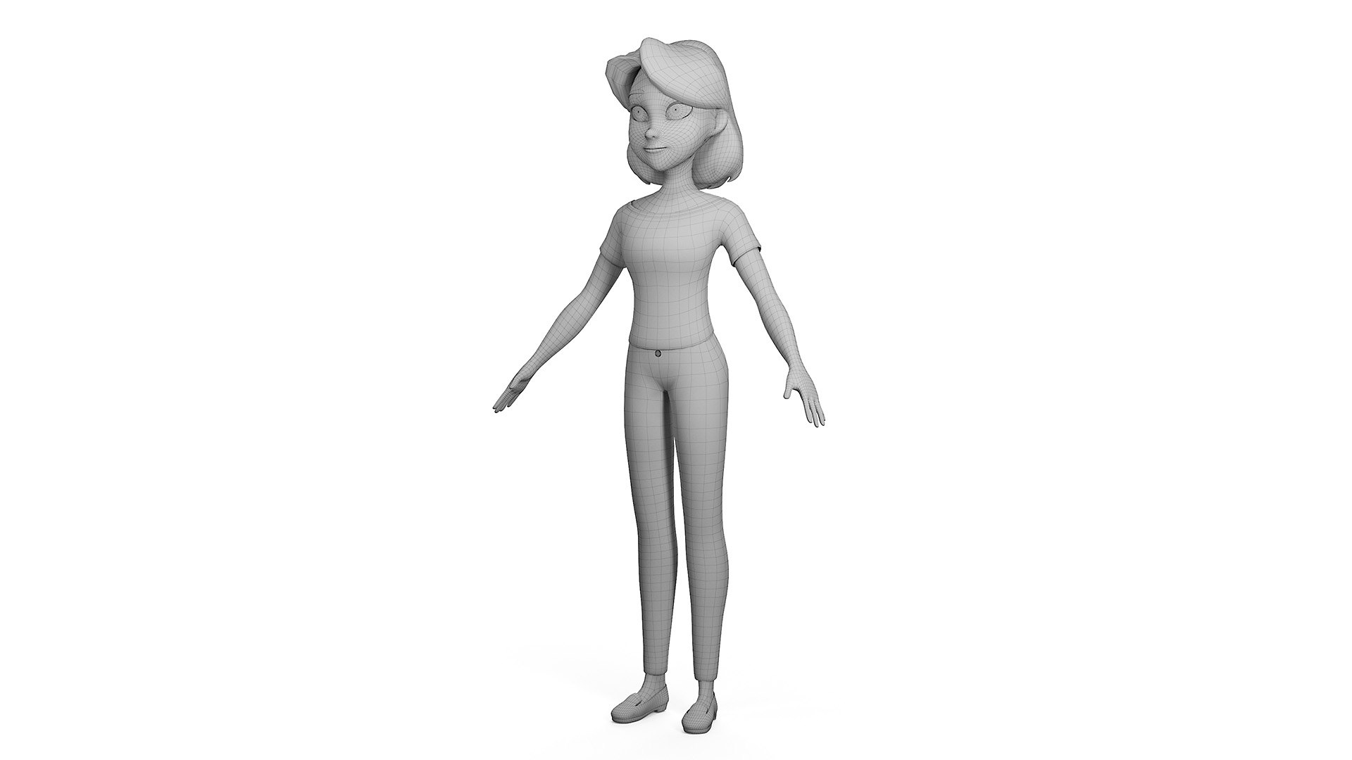 Rigged Cartoon Character - Mother Model - TurboSquid 2071848
