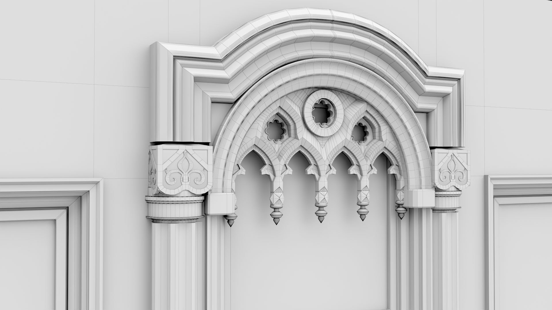 Ciragan Palace GateWindows 3D - TurboSquid 2157267