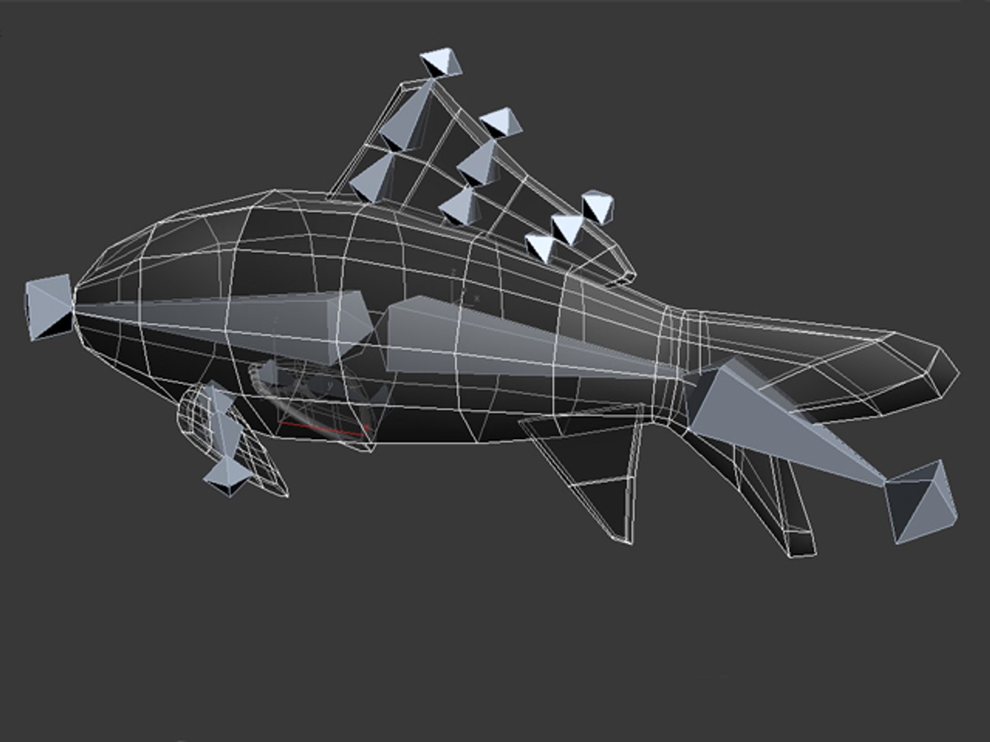 Maya Goldfish Fish Animate