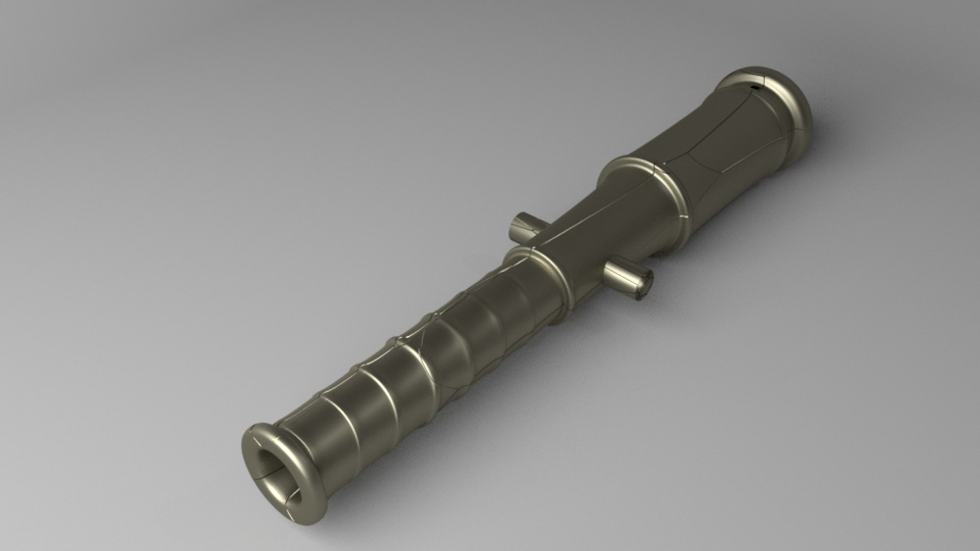 Swivel Cannon 3D Model - TurboSquid 1600224