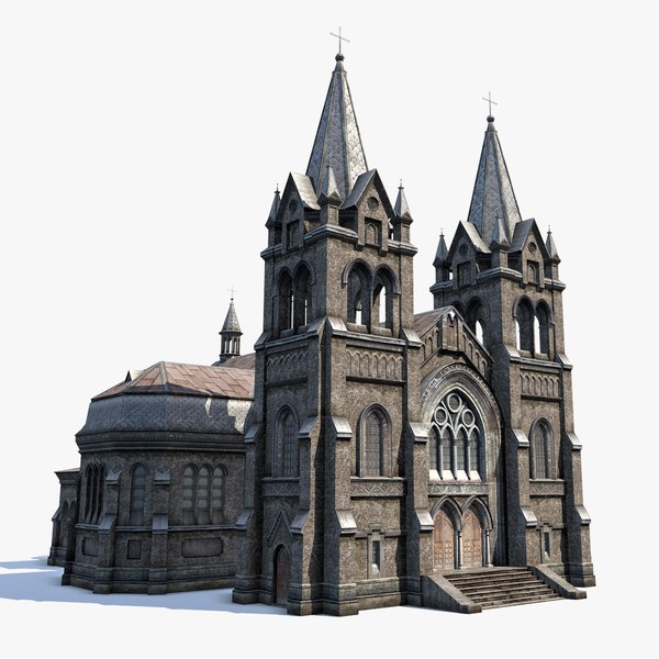 Cathedral 3D Models for Download | TurboSquid