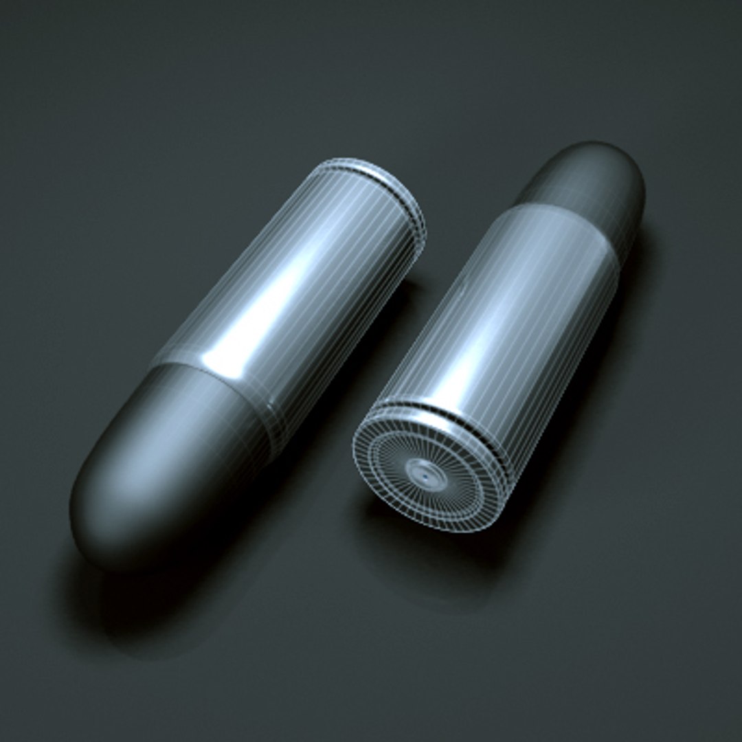 Bullet Lightwave 3d Model