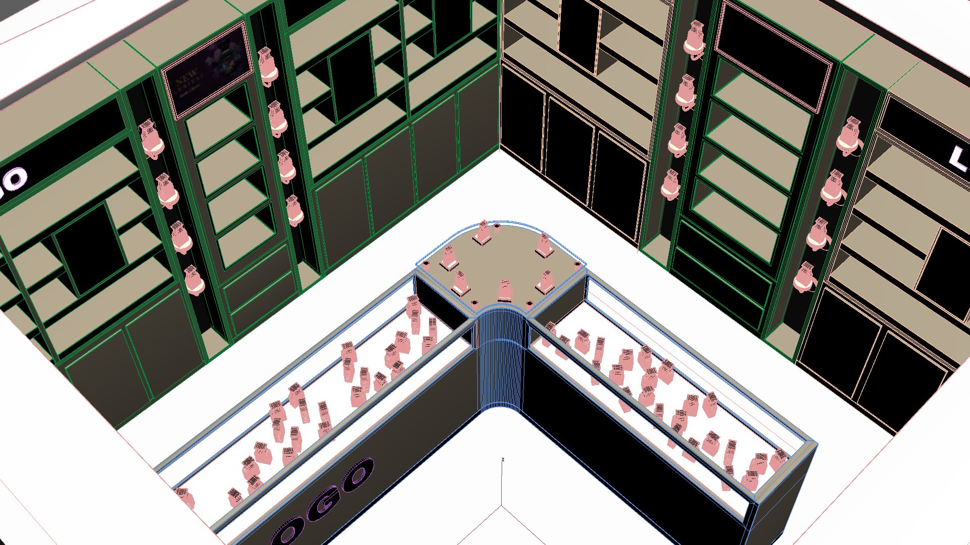 Shop Interior 3D Model 3D Model - TurboSquid 2161332