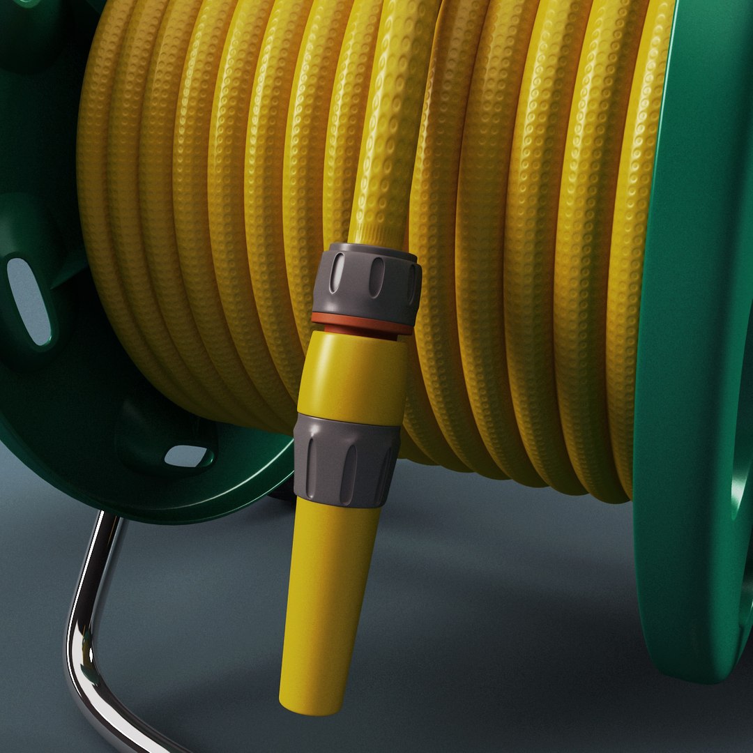 3d model claber hose cart v2