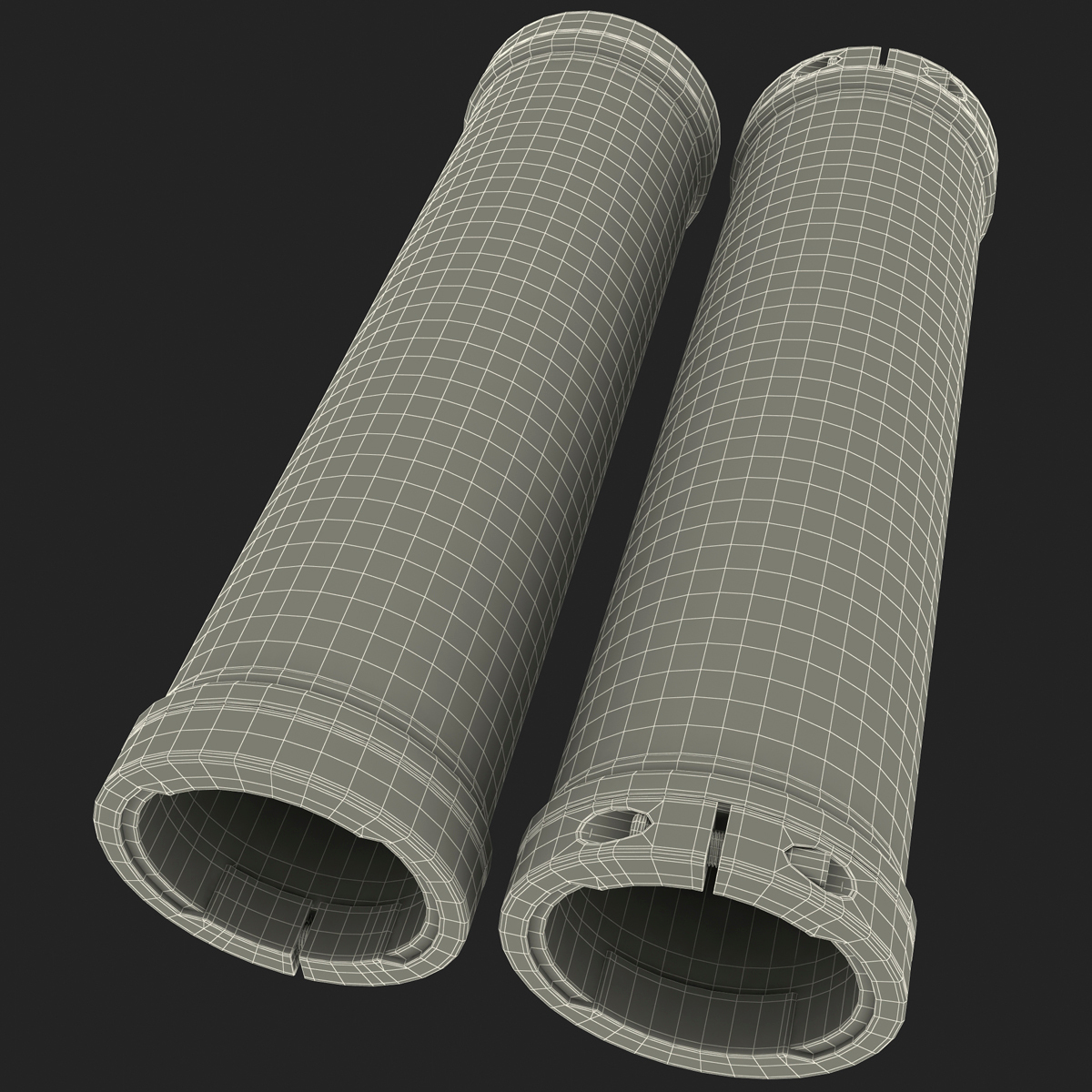 3d bike grips model