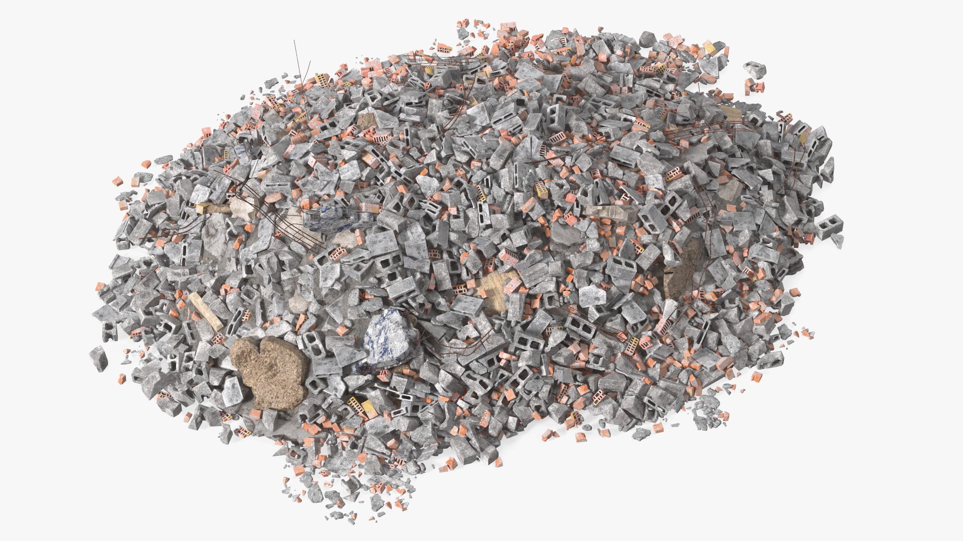 3D Concrete Dump - TurboSquid 2244505