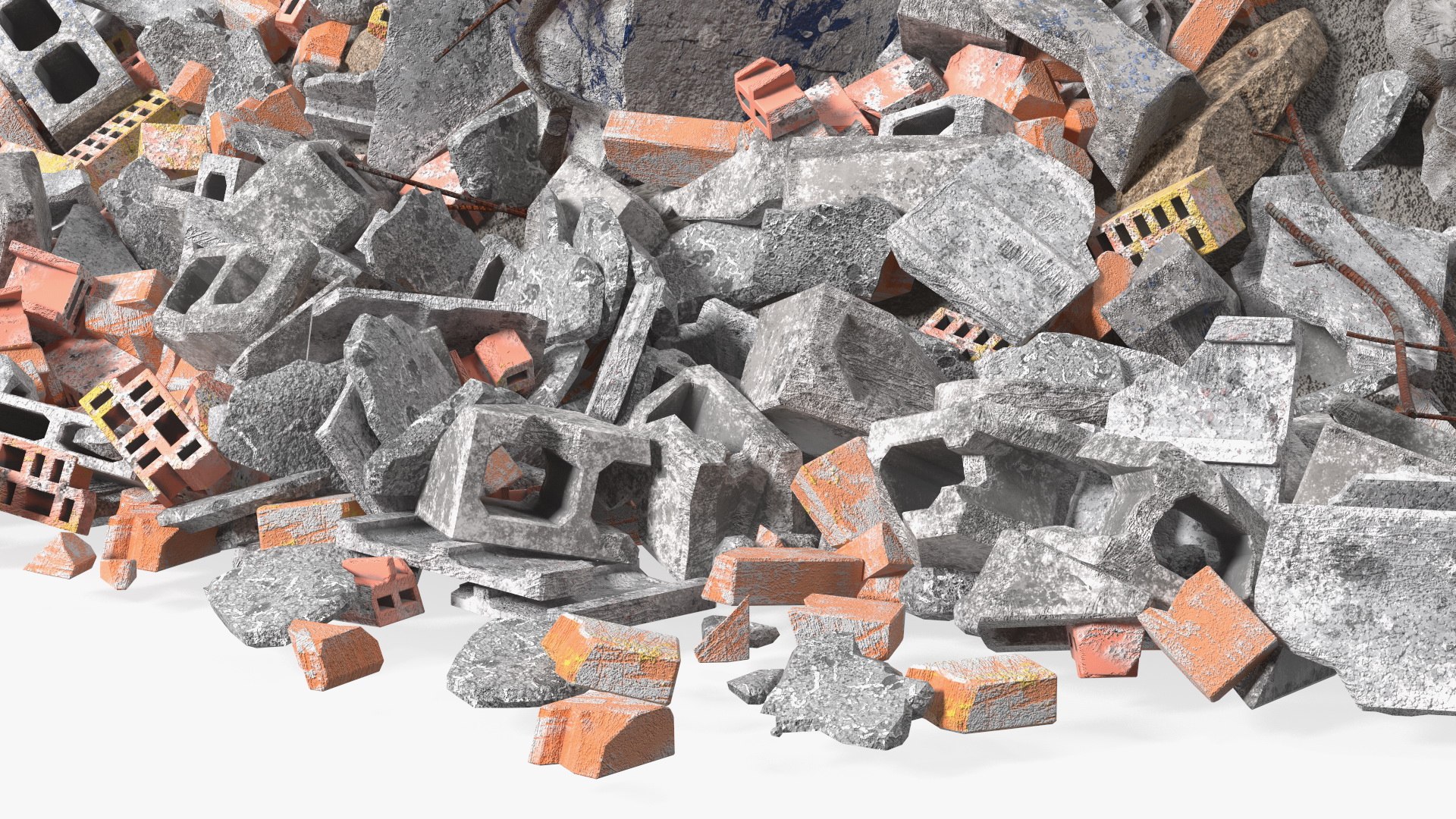 3D Concrete Dump - TurboSquid 2244505