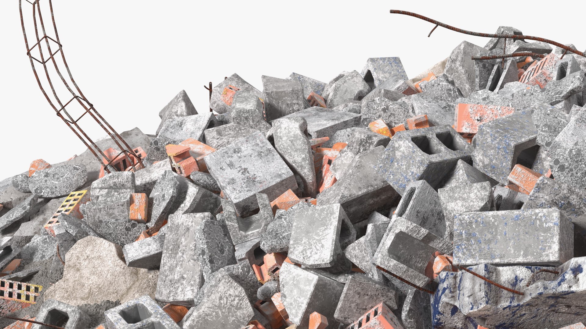 3D Concrete Dump - TurboSquid 2244505