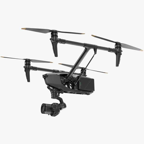 modelo 3d DJI inspira drones equipados para Cinema 4D - TurboSquid 2123893