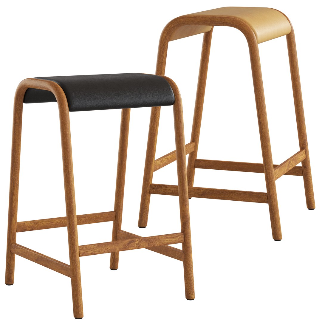 3D Globewest Natadora Aha Barstool - TurboSquid 2184563