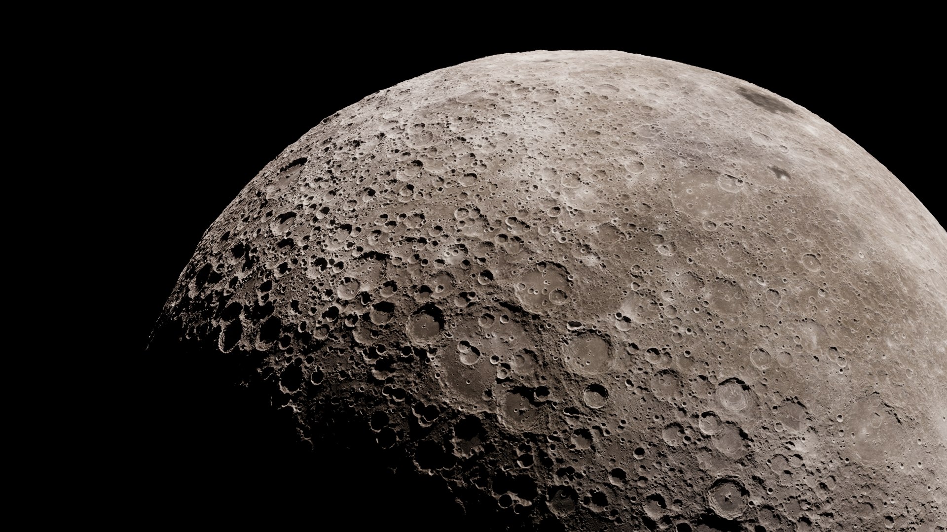 3D moon photorealistic - TurboSquid 1150188