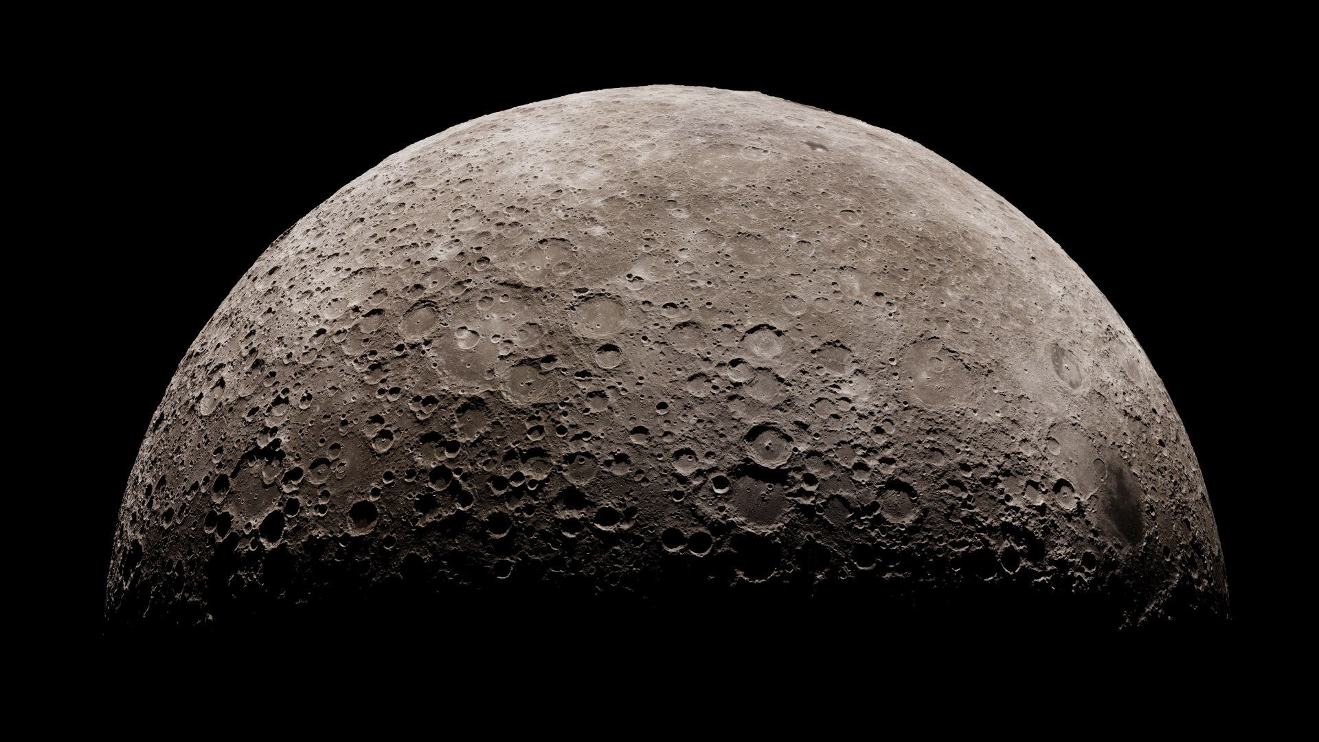 3D moon photorealistic - TurboSquid 1150188
