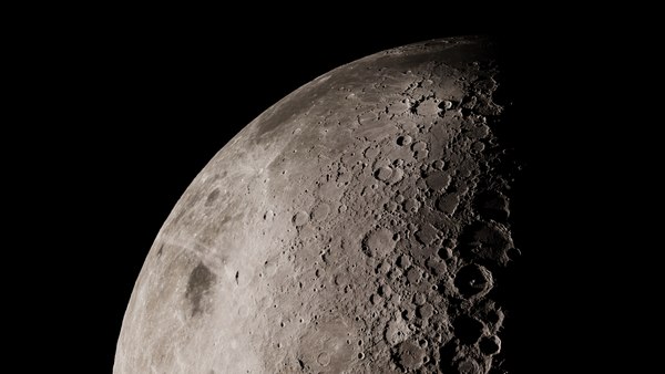 3D moon photorealistic - TurboSquid 1150188