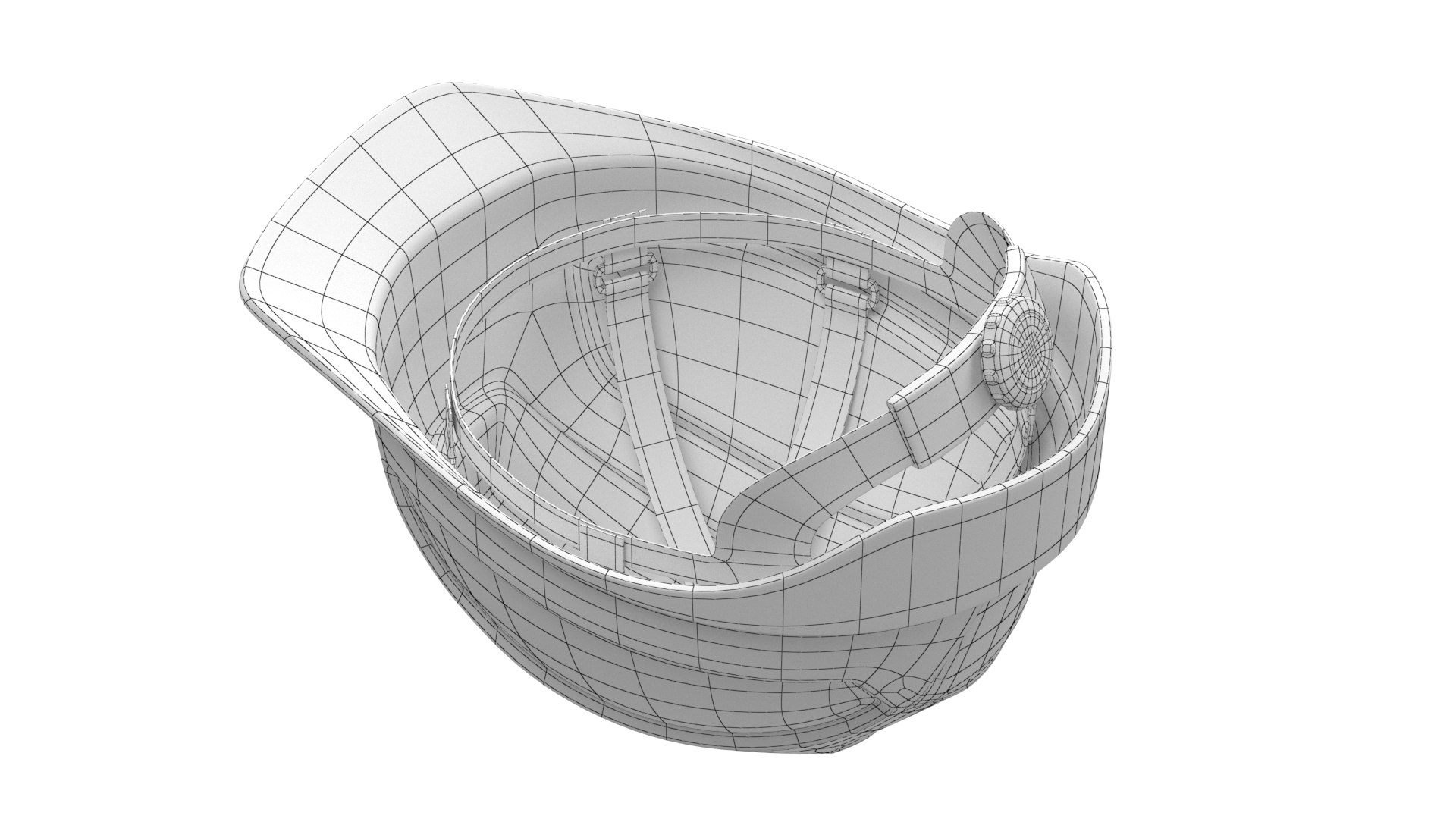 Safety Helmet - Model 1 3D Model - TurboSquid 2396864