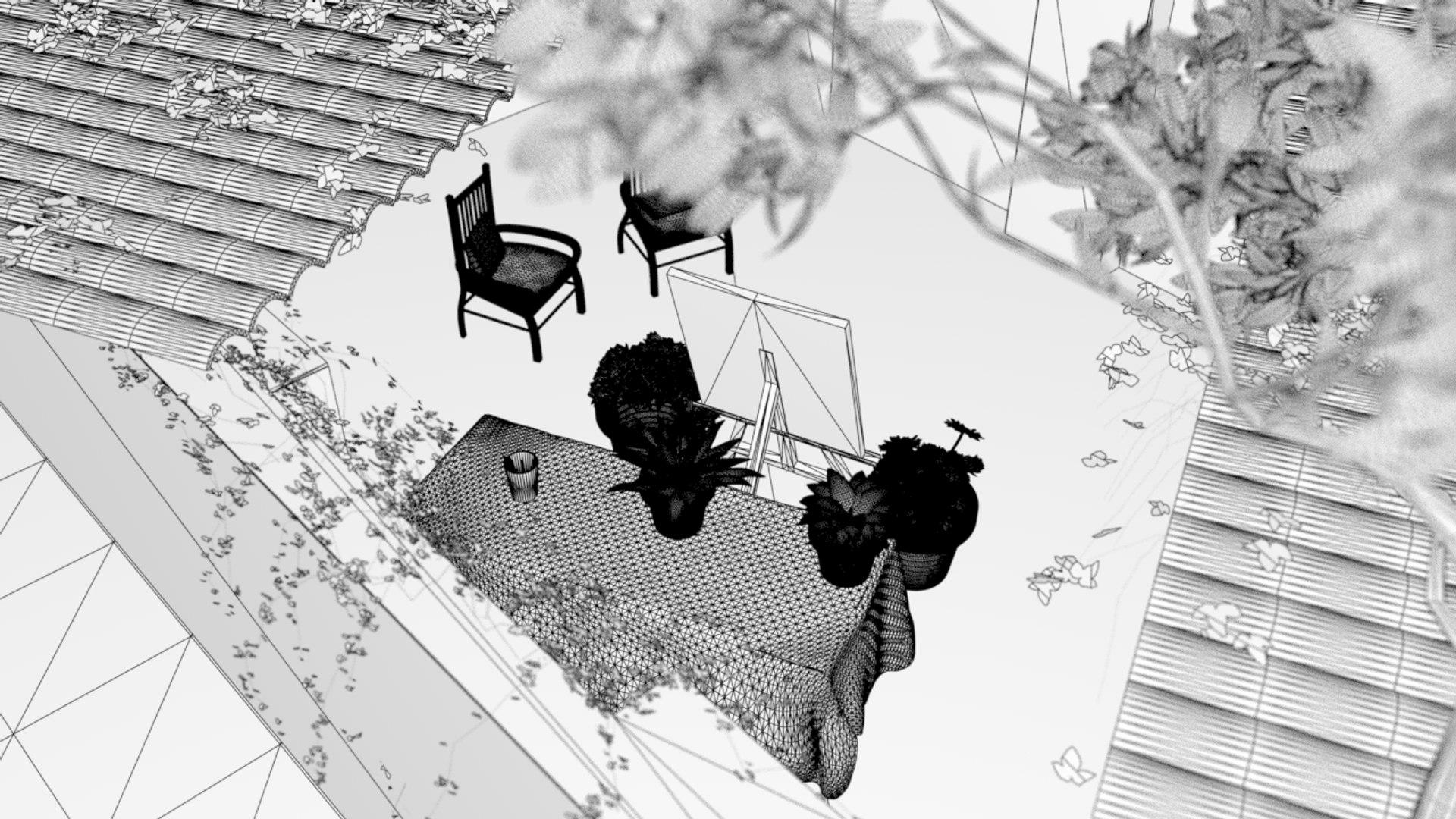 3D Designed Roof Model - TurboSquid 1652343