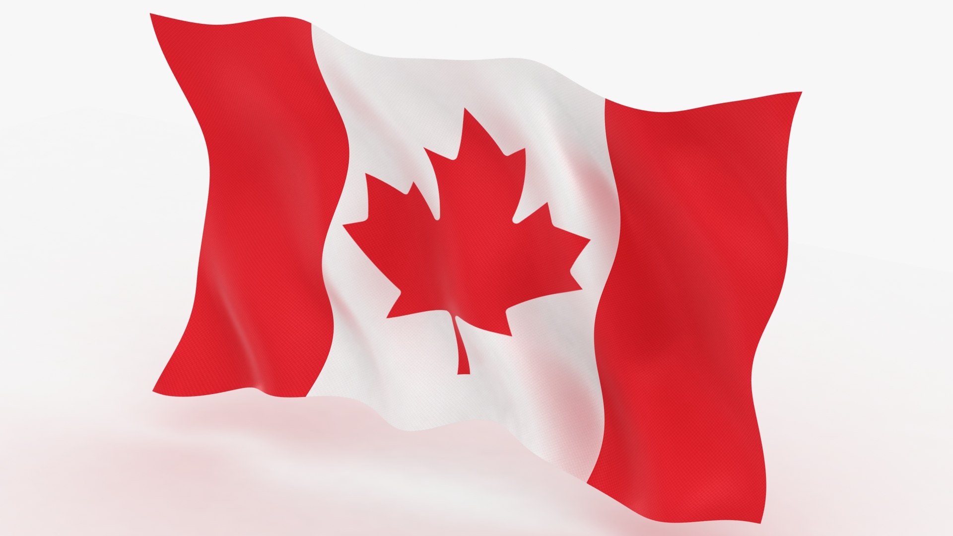 Canada Flag Animation 3D Model - TurboSquid 1613051