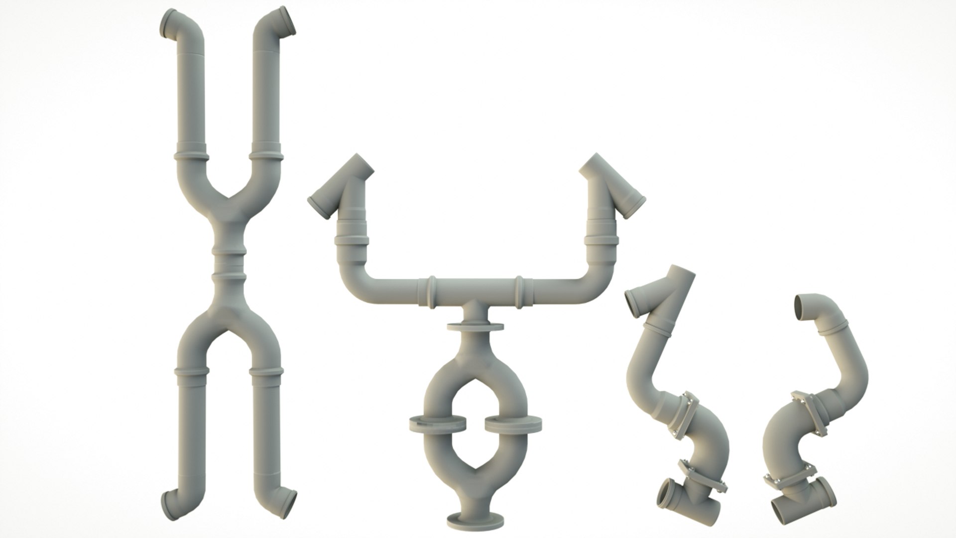 Pipe Pack Model - TurboSquid 1341504