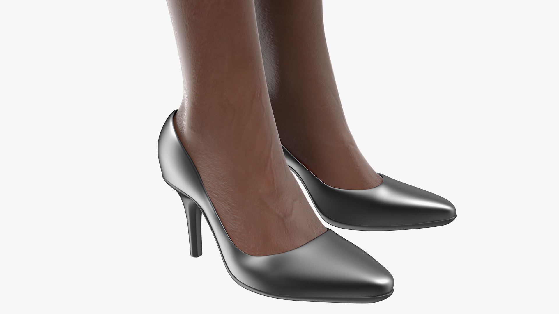 3D dark skin judge woman model - TurboSquid 1669439