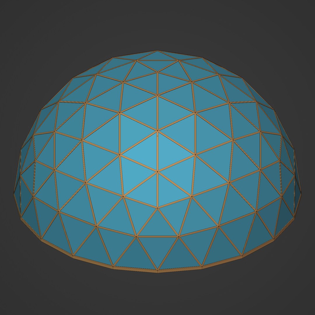3D Model Geodesic Dome - TurboSquid 1939228
