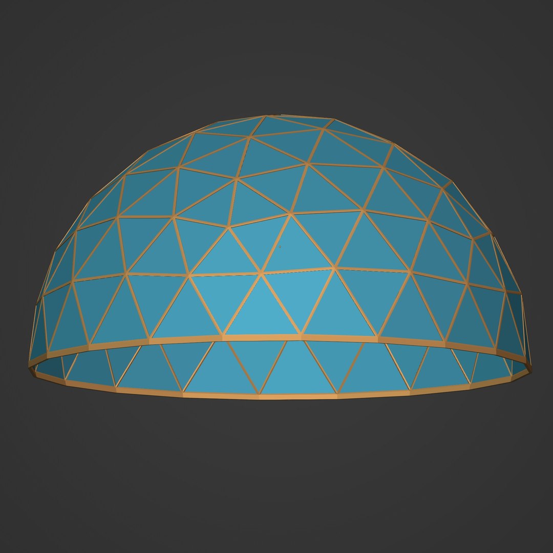 3D Model Geodesic Dome - TurboSquid 1939228