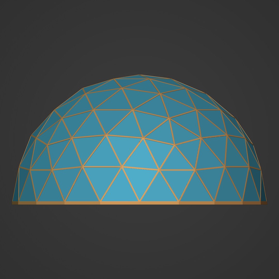 3D Model Geodesic Dome - TurboSquid 1939228