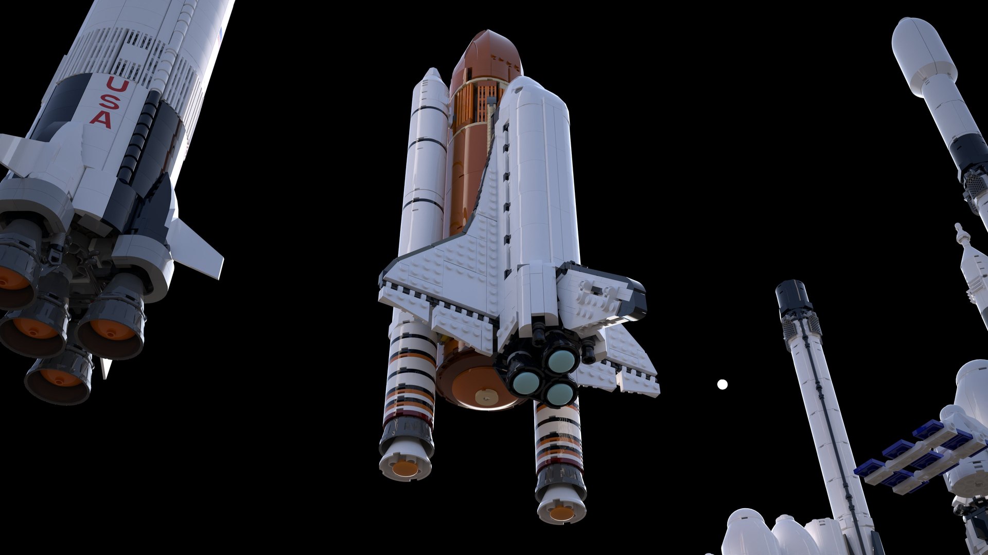 LEGO Space Package 3D Model - TurboSquid 2243287