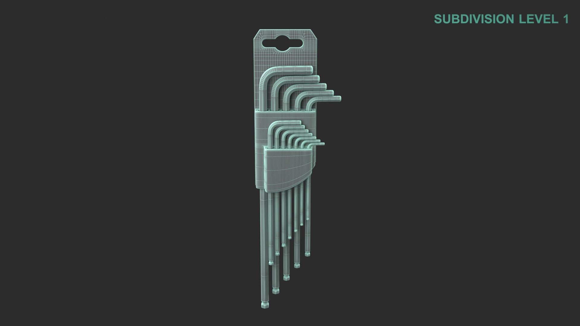 Allen Wrench 3D Model - TurboSquid 1818741