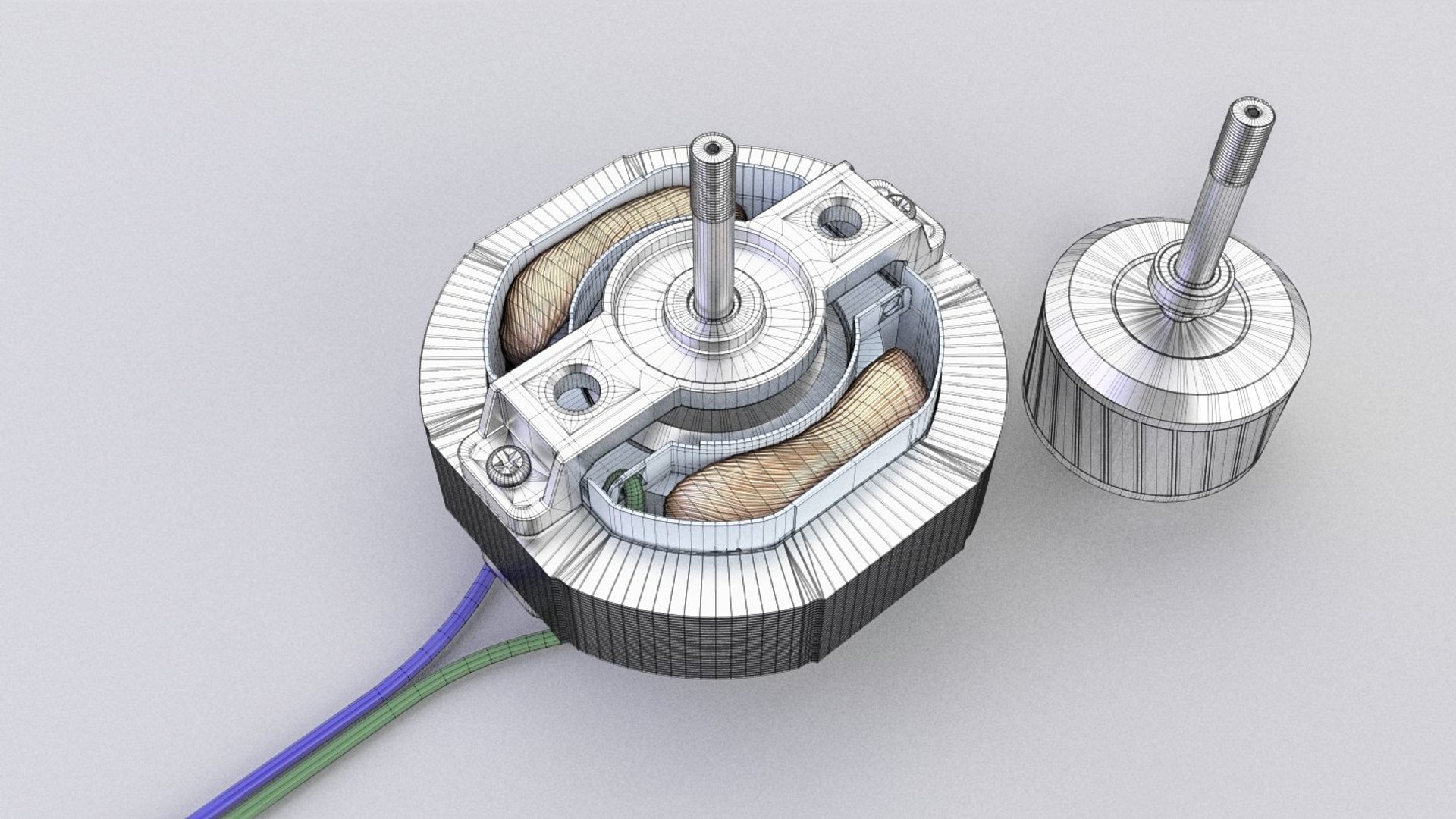 3D Model Electric Motor - TurboSquid 1527407