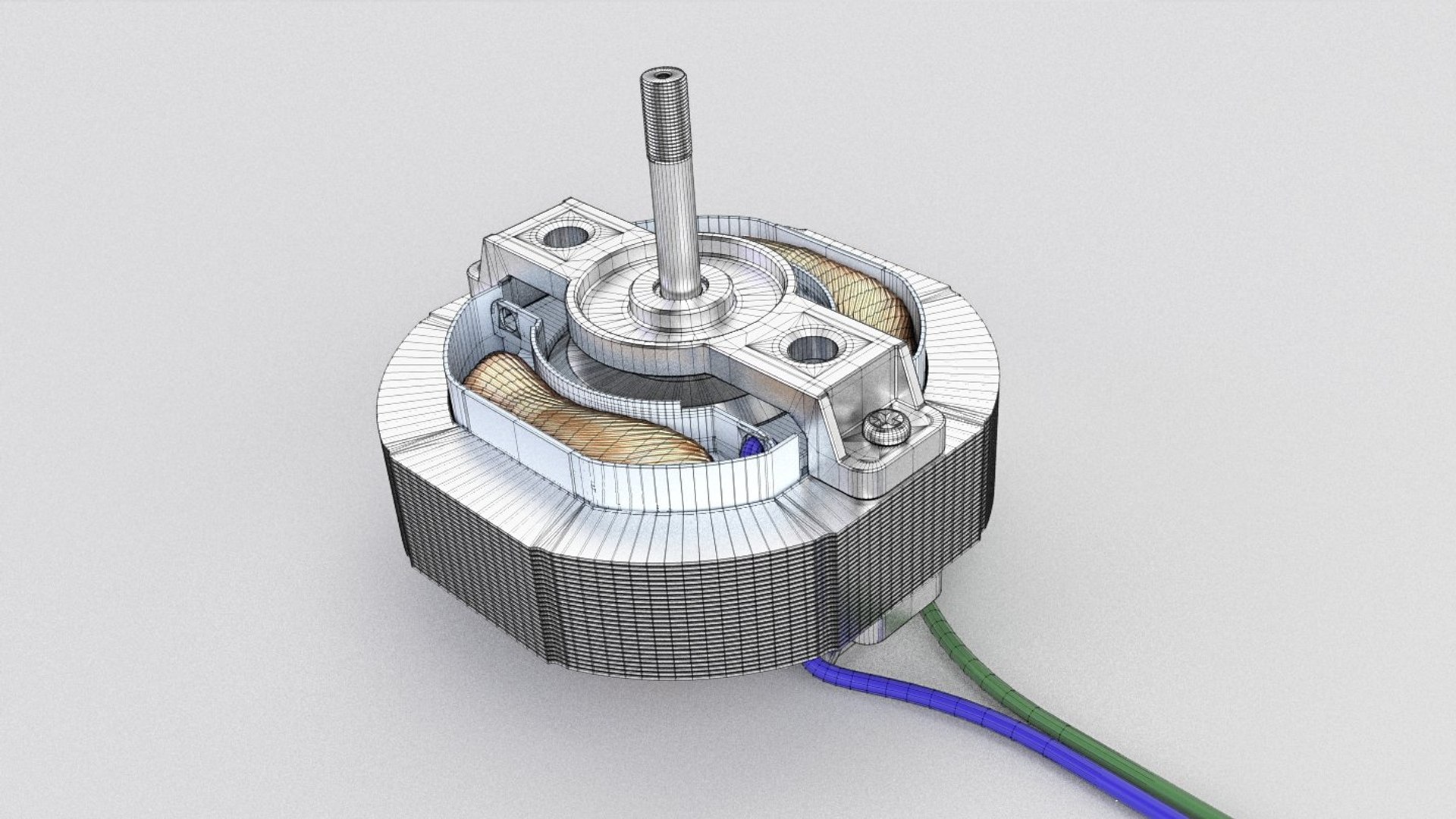 3D Model Electric Motor - TurboSquid 1527407