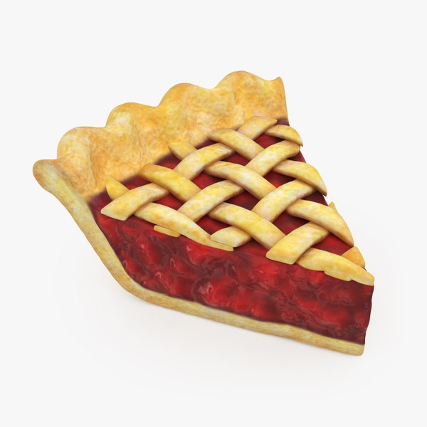 modelo 3d Cherry Pie Slice - TurboSquid 2041107