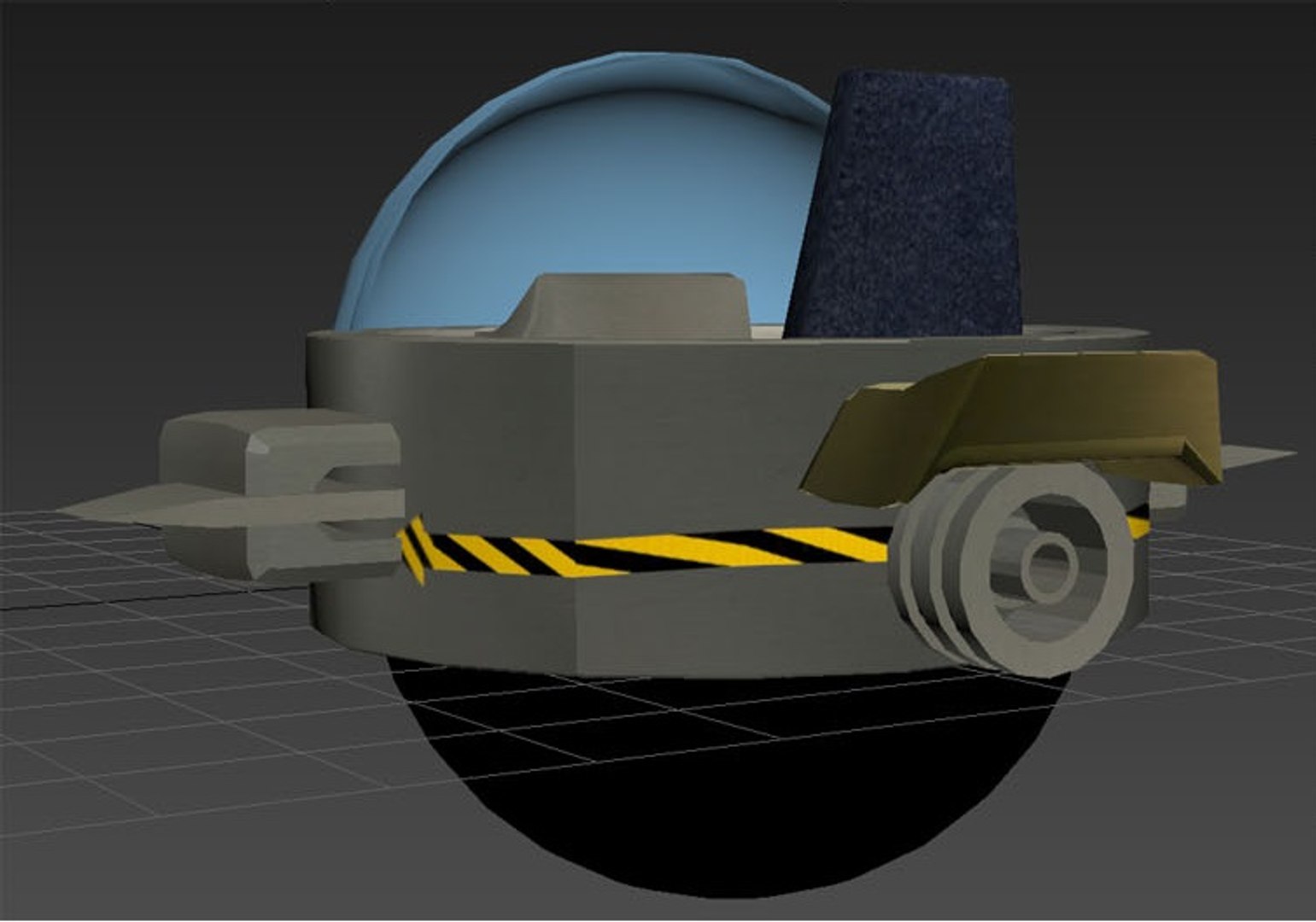 3d Model Of Robotnik Egg-o-matic