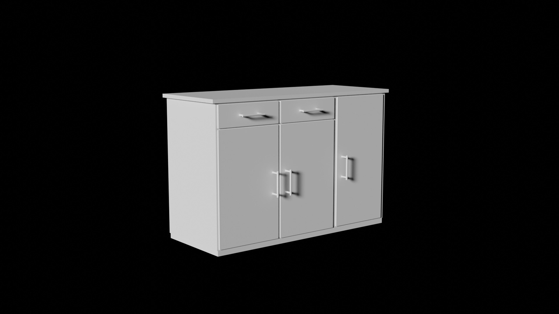 Cupboard Model - TurboSquid 2024776